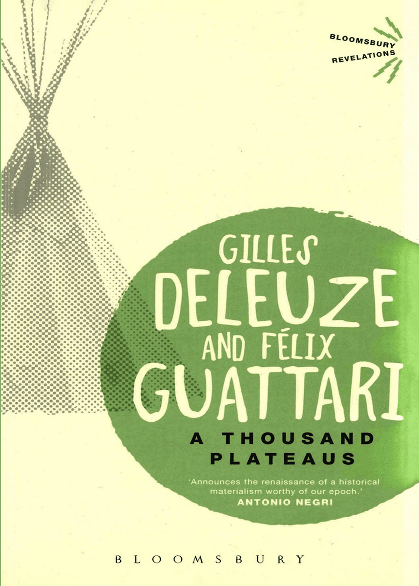 A Thousand Plateaus by Gilles Deleuze - Bookshelf.pk Pakistan
