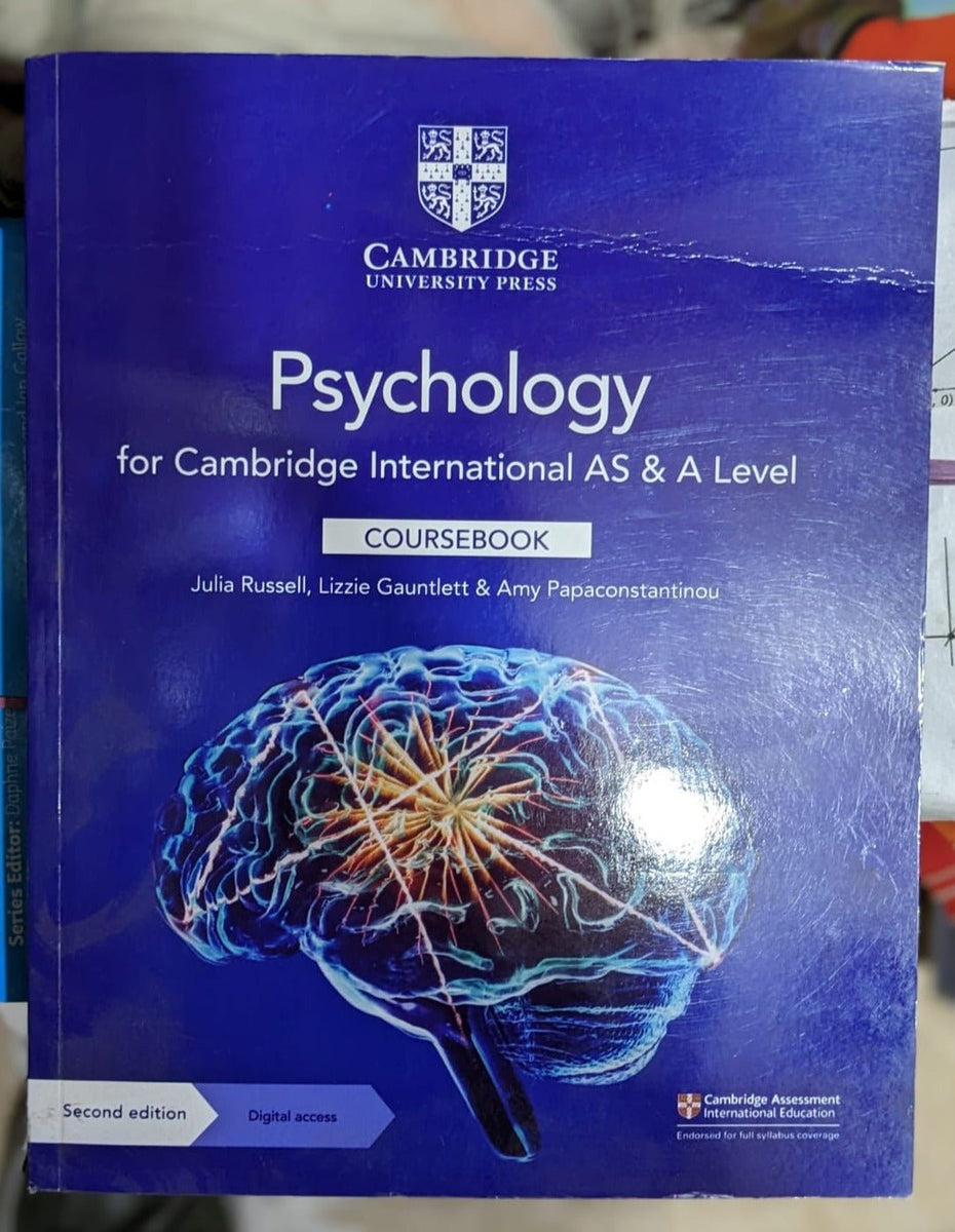 Cambridge International AS & A Level Psychology Coursebook 2nd Edition ...